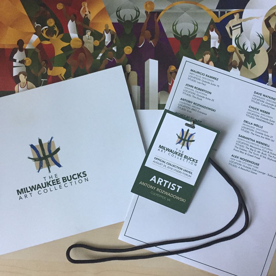 The Milwaukee Bucks Art Collection - K Art and Design, Inc.